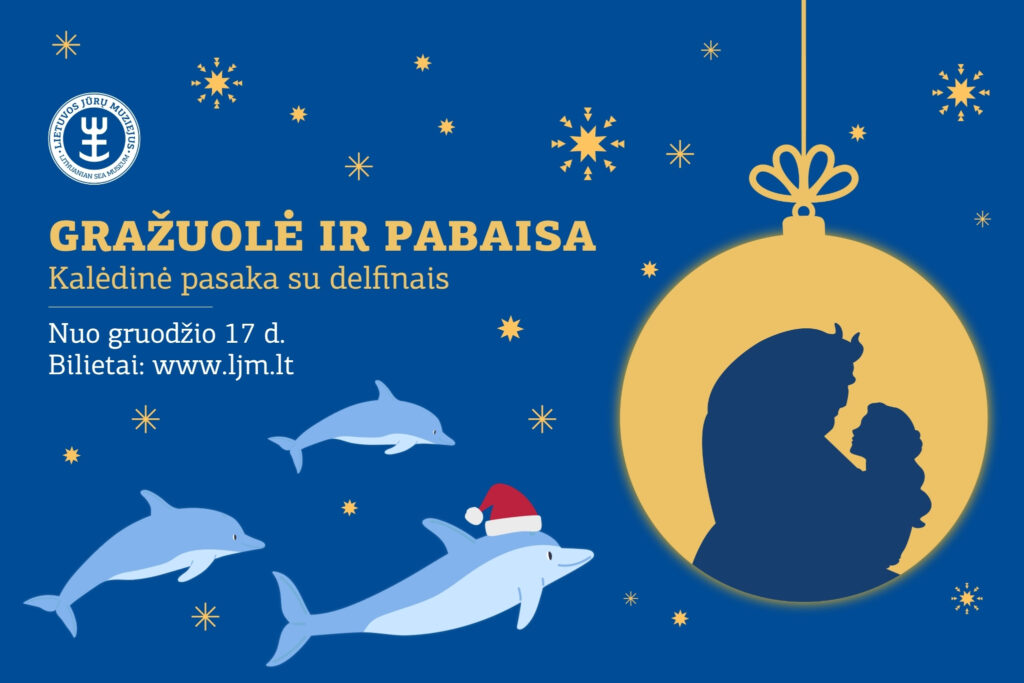 Kalėdinė pasaka su delfinais „Gražuolė ir pabaisa” • Klaipėdos turizmo ...